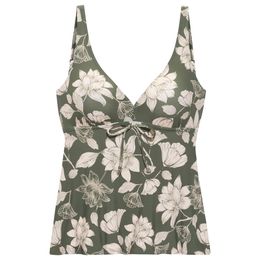 s.Oliver Tankini Top 'LM' female size XL Beige / Green