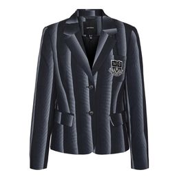 V&eacute;ro Moda Vero Moda Blazer 'MORTICIA' Damen Gr&ouml;&szlig;e 40 silbergrau / hellgrau / schwarz