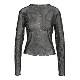 Noisy may Shirt 'NMSTAR' Damen Gr&ouml;&szlig;e XS gold / schwarz