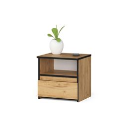 M&ouml;bel Kraft Nachttisch holzfarben Ma&szlig;e (cm): B: 40 H: 40 &raquo; M&ouml;bel Kraft