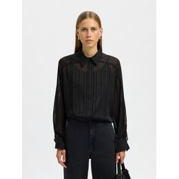 Selected Bluse Damen Gr&ouml;&szlig;e S schwarz
