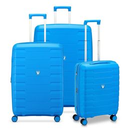 Roncato Suitcase Set male Blue size One Size