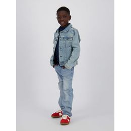 Vingino Jeansjacke in Hellblau - 54% | Größe 128 | Kinderjacken