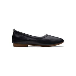 Clarks Leder-Ballerinas "Fawna" in Schwarz - 58% | Größe 41 | Damen-ballerinas