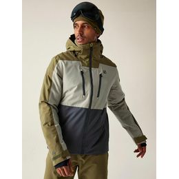 Dare 2b Ski-/ Snowboardjacke "Baseplate III" in Grau/ Anthrazit/ Khaki - 67% | Gr&ouml;&szlig;e XS | Herren-outdoorjacken