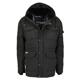 Geographical Norway Parka "Corlas" in Schwarz - 62% | Gr&ouml;&szlig;e L | Herrenjacken