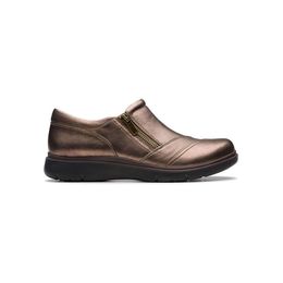 Clarks Leder-Slipper "Certina Pure" in Braun - 60% | Größe 37 | Damen-schuhe-halbschuhe
