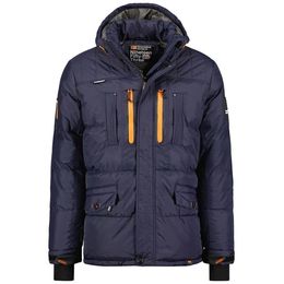 Geographical Norway Parka "Basiboli" in Dunkelblau - 68% | Gr&ouml;&szlig;e S | Herrenjacken
