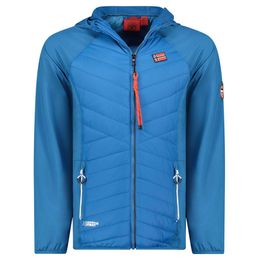 Geographical Norway &Uuml;bergangsjacke "Trollo" in Blau - 70% | Gr&ouml;&szlig;e S | Herren-plussize
