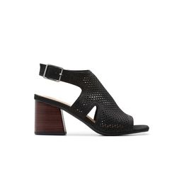Clarks Leder-Sandaletten "Siara" in Schwarz - 59% | Größe 41,5 | Damen-sandalen