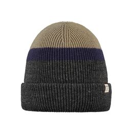 Barts M&uuml;tze "Metrop" in Anthrazit/ Dunkelblau/ Khaki - 56% | Gr&ouml;&szlig;e 53-55 cm | Kindermuetzen