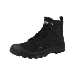 Palladium Lace-Up Boots female Black size 44,5