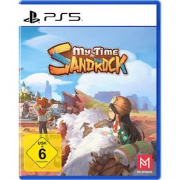 NUMSKULL GAMES Spielesoftware »My Time at Sandrock« PlayStation 5 ohne Farbbezeichnung Tauchen Sie ein in eine riesige Sandkastenwelt mit...
