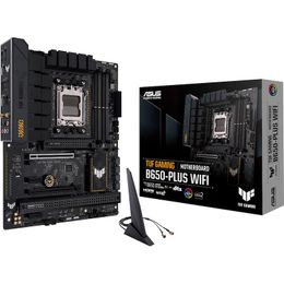 ASUS Mainboard »TUF GAMING B650-PLUS WIFI« Ryzen 7000, ATX, PCIe 5.0, DDR5-Speicher, 14 Power Stages ohne Farbbezeichnung Umfassende Kühlung:...