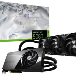 MSI Grafikkarte »GEFORCE RTX 5080 16G SUPRIM LIQUID SOC« ohne Farbbezeichnung