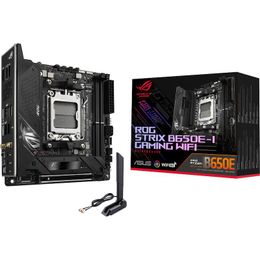 ASUS Mainboard &raquo;ROG STRIX B650E-I GAMING WIFI&laquo; Ryzen 7000, Mini-ITX, DDR5 Speicher, 10+2 Power Stages ohne Farbbezeichnung Leistungsstarkes...