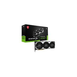MSI Grafikkarte »GEFORCE RTX 4060 TI VENTUS 3X 16G OC« ohne Farbbezeichnung