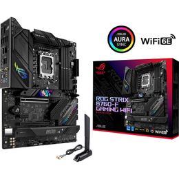 ASUS Mainboard &raquo;ROG STRIX B760-F GAMING WIFI&laquo; DDR5 Speicher, PCIe 5.0, WiFi 6E, 3x PCIe 4.0 M.2, Aura Sync ohne Farbbezeichnung...
