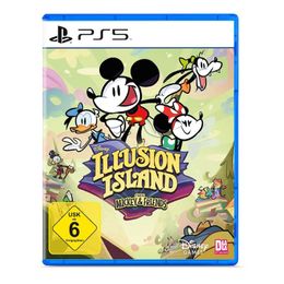 Nighthawk interactive Spielesoftware &raquo;Disney Illusion Island Mickey & Friends&laquo; PlayStation 5 transparent Erlebe ein neues Abenteuer im Stil eines echten Micky-Cartoons &ndash; 
