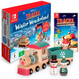 NBG Spielesoftware »Maxx Tech Tracks Winter Wonder« Nintendo Switch ohne Farbbezeichnung EXKLUSIVES Neues DLC enthält neuen thematischen Zug und...