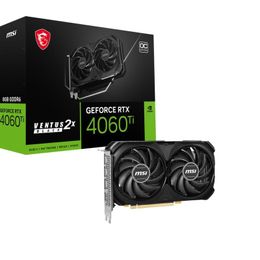 MSI Grafikkarte »GeForce RTX 4060 Ti VENTUS 2X BLACK 8G OC« ohne Farbbezeichnung