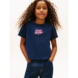 Tommy Hilfiger T-Shirt Dark Night Navy 80 80 T-Shirt von Tommy Hilfiger für Mädchen