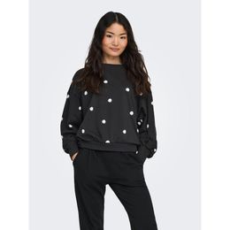 Only Damen Only Sweatshirt &raquo;ONLBROOKE L/S O-NECK FLOWER SWT&laquo; M