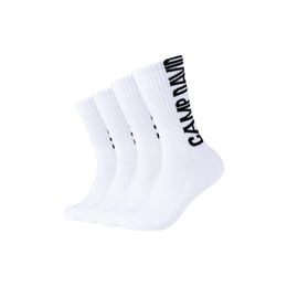 CAMP DAVID Herren CAMP DAVID Tennissocken &raquo;cushioned&laquo; 4 Paar tlg. mit elastischem Bund wei&szlig; 43-46