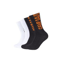 CAMP DAVID Tennissocken &raquo;cushioned&laquo; 4 Stk. tlg. mit elastischem Bund neon fire 43 (46) 43 (46) Herrensocken von CAMP DAVID
