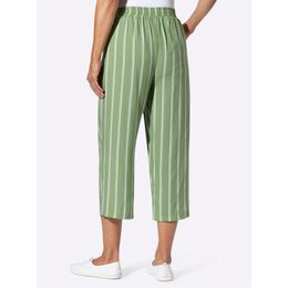 Classic Basics Damen Culotteeucalyptus, ecru, gestreift, Gr. 56, gemustert, gestreift, 100% Viskose, Hosen