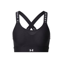 Under Armour Sport-BH 'Infinity High' Damen Gr&ouml;&szlig;e XXL schwarz / wei&szlig;
