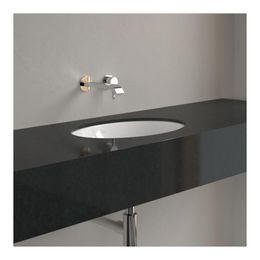 Villeroy & Boch Villeroy und Boch Loop & friends Unterbauwaschbecken 4A5400R1 oval, ohne Hahnlochbank, mit &Uuml;berlauf, 48,5 x 32,5 cm, wei&szlig; C-plus