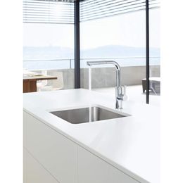 Hansa Hansaronda Comfort K&uuml;chenarmatur 54912273 verchromt, Auslauf 217 mm, mit Geschirrbrause