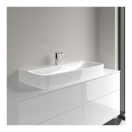 Villeroy & Boch Villeroy & Boch Finion Waschtisch 41681BR1 1000 x 470 x 165 mm, mit verdecktem Überlauf, Unterseite geschliffen, Weiß Alpin CeramicPlus