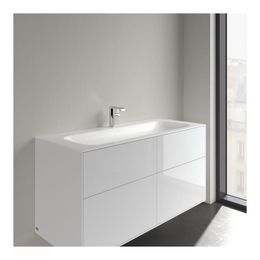 Villeroy & Boch Villeroy und Boch Finion M&ouml;belwaschtisch 4164CBRW 1200 x 500 x 160 mm, mit verdecktem &Uuml;berlauf, Stone White CeramicPlus