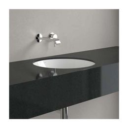 Villeroy & Boch Villeroy und Boch Architectura Unterbauwaschbecken 5A754601 400 x 400 x 175 mm, Wei&szlig; Alpin, ohne &Uuml;berlauf, Au&szlig;enseite nicht glasiert