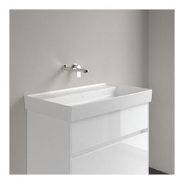 Villeroy & Boch Villeroy und Boch Collaro Schrankwaschtisch 4A3383RW 800 x 465 x 160 mm, ohne &Uuml;berlauf, Stone White CeramicPlus