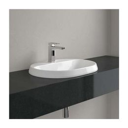 Villeroy & Boch Villeroy und Boch Architectura Einbauwaschbecken 5A666101 600 x 450 x 170 mm, Wei&szlig; Alpin, ohne &Uuml;berlauf, Unterseite nicht glasiert