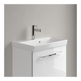 Villeroy & Boch Villeroy & Boch Avento Waschtisch Compact 4A0055R1 550 x 370 x 180 mm, mit &Uuml;berlauf, Wei&szlig; Alpin CeramicPlus