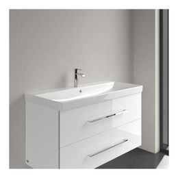 Villeroy & Boch Villeroy & Boch Avento Waschtisch 4156A501 1000 x 470 x 165 mm, mit &Uuml;berlauf, Wei&szlig; Alpin