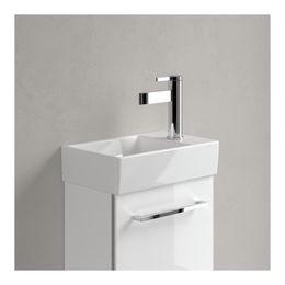 Villeroy & Boch Villeroy und Boch Avento Handwaschbecken 43003LR1 360 x 220 x 110 mm, ohne &Uuml;berlauf, Wei&szlig; Alpin CeramicPlus