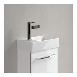 Villeroy & Boch Villeroy und Boch Avento Handwaschbecken 43003RR1 360 x 220 x 110 mm, ohne &Uuml;berlauf, Wei&szlig; Alpin CeramicPlus