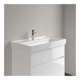 Villeroy & Boch Villeroy und Boch Collaro Schrankwaschtisch 4A3381R1 800 x 465 x 160 mm, ohne &Uuml;berlauf, Wei&szlig; Alpin CeramicPlus