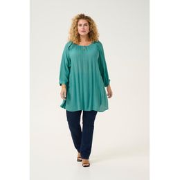 Kaffe curve Tunika KCami A-shape in Teal | Gr.: 48