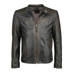 Mustang Lederjacke Denis in braun | Gr.: M
