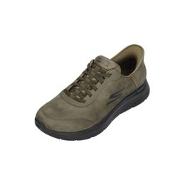 Skechers Sneaker Low GO WALK FLEX HANDS UP in grün | Gr.: 42