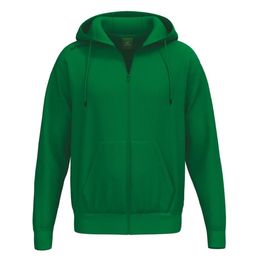 Erima Kinder Trainingsjacke "Ts Hoody Jacket" in Gr&uuml;n | Gr.: 152