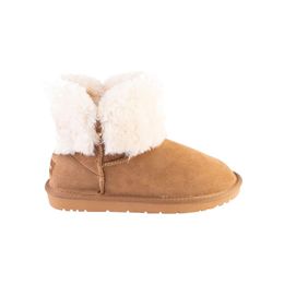 BIOSOFT Winterstiefel Fluffy Bootleg in Chestnut | Gr.: 40