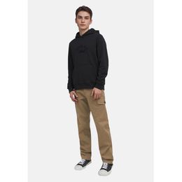 Jack & Jones JACK & JONES Junior Hoodie 'Bleecker Branding' in schwarz | Gr.: 164