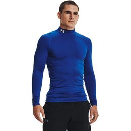 Under Armour Longsleeve "Coldgear" in Blau | Gr.: XXL